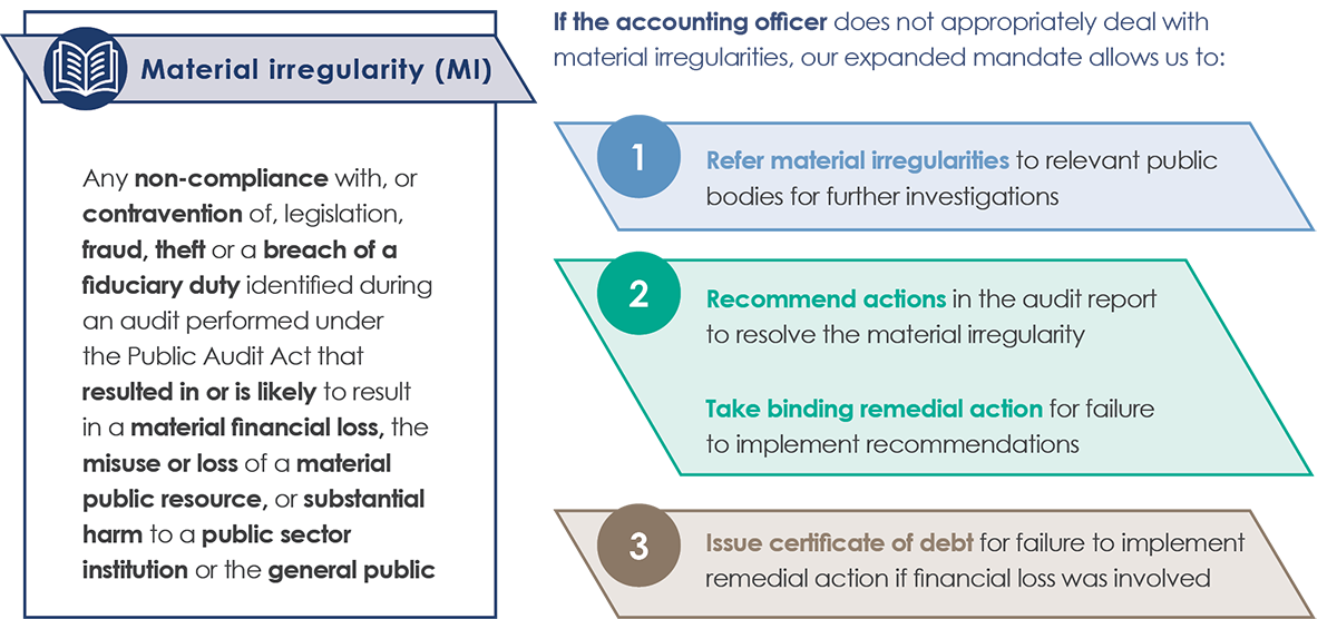 Consolidated report on local government audit outcomes :: AGSA